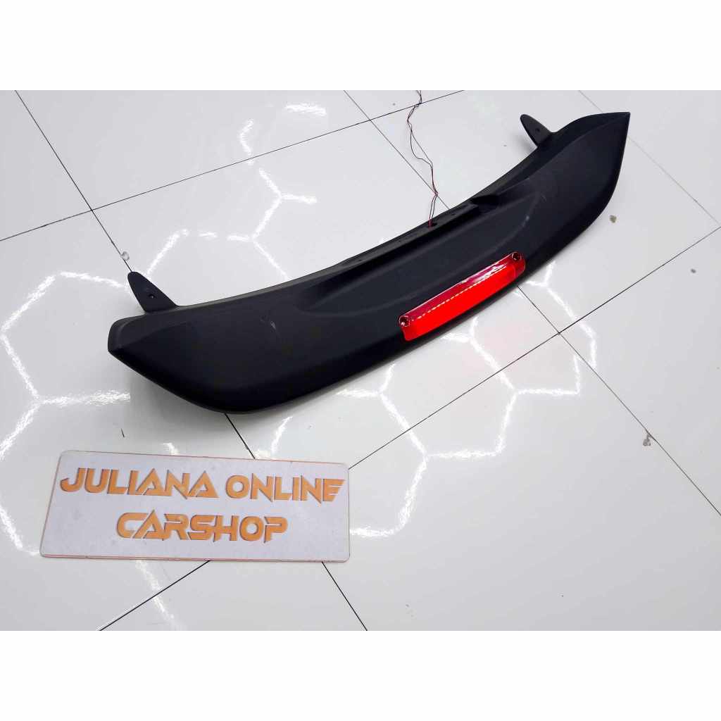 Matte Black Spoiler for Mitsubishi Mirage Hatchback | Shopee Philippines
