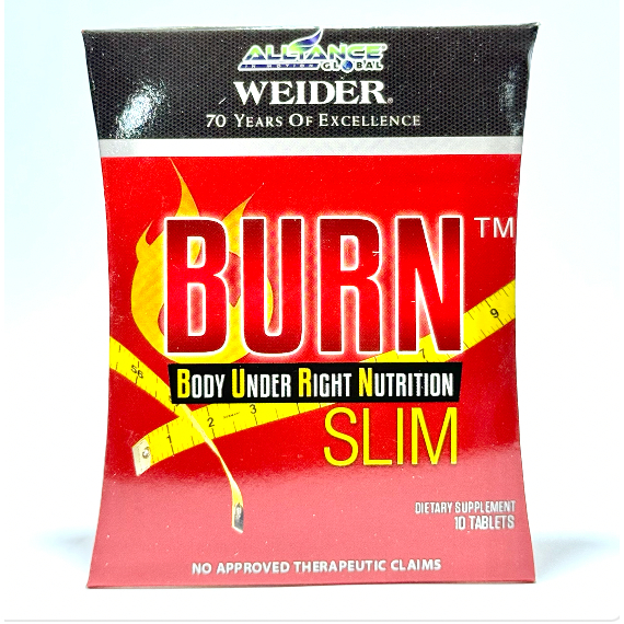 Burn Slim AIM Global 10 Tablets AUTHENTIC (Beware of Fake) | Shopee ...