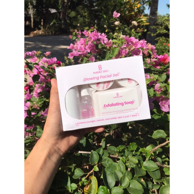 HABIBI SKIN GLOWING FACIAL SET 5in1 by Crissa Liaging | Shopee Philippines