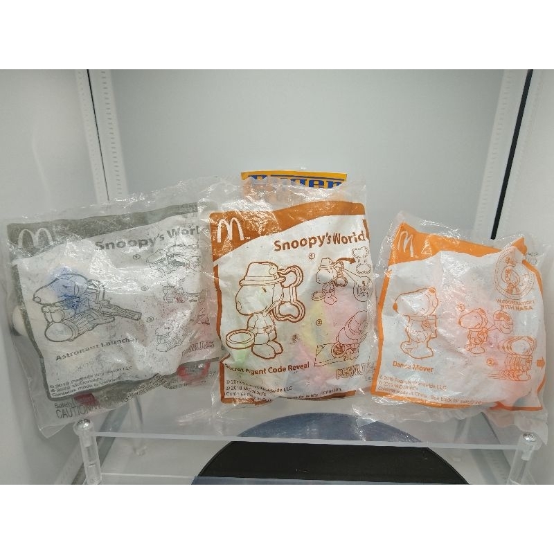 Mcdo Snoopy sealed Meal toy | Shopee Philippines