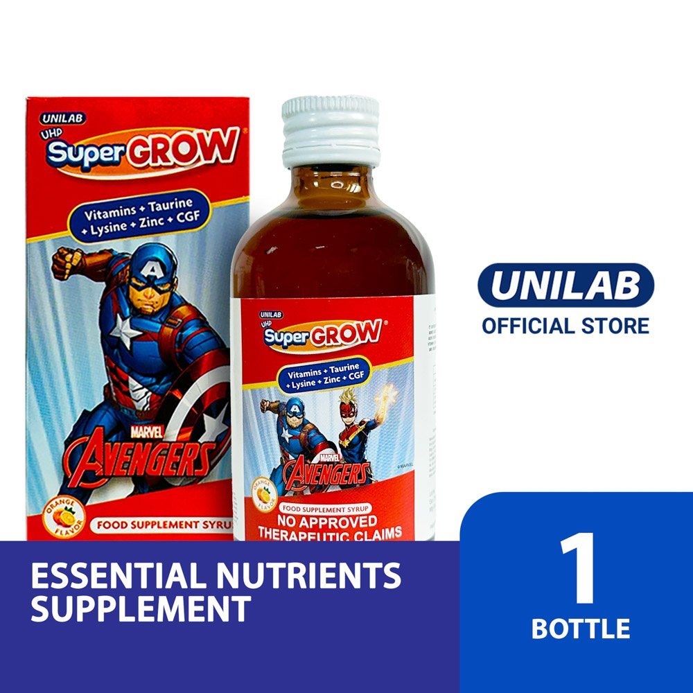 UHP Supergrow® Marvel Vitamins & Minerals 120mL Syrup (Energy ...