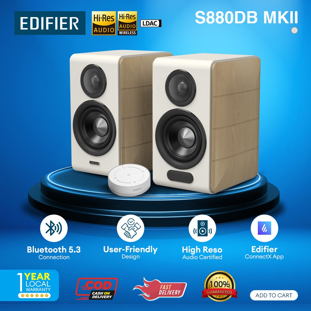 Edifier S880DB mk ii 2.0 Active Hi-Fi Speaker/Edifier S880DB Hi-Res ...