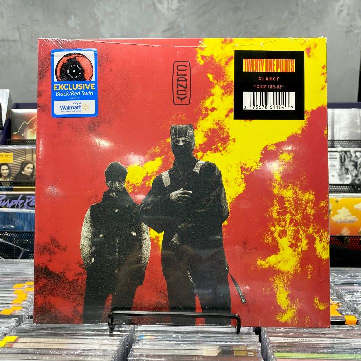 TWENTY ONE PILOTS Clancy Vinyl (WM, Black Red Galaxy, 1LP) | Shopee ...
