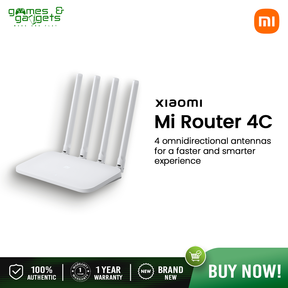 Mi Router 4C (White) | Shopee Philippines