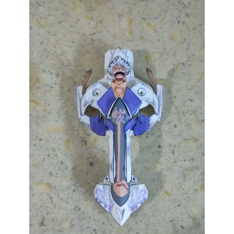 Tamiya Mach Frame Gear 5 Nika Luffy Customized painted Body/Cowl ...