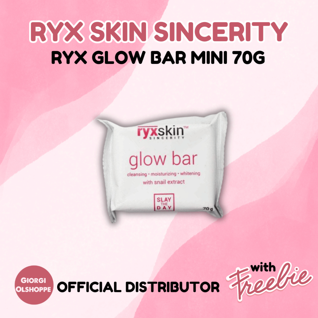 RYX SKIN Glow Bar Soap 70g | Shopee Philippines