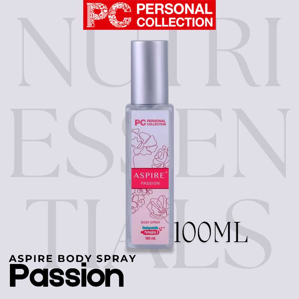 Personal Collection Aspire Body Spray Passion 100ml | Shopee Philippines