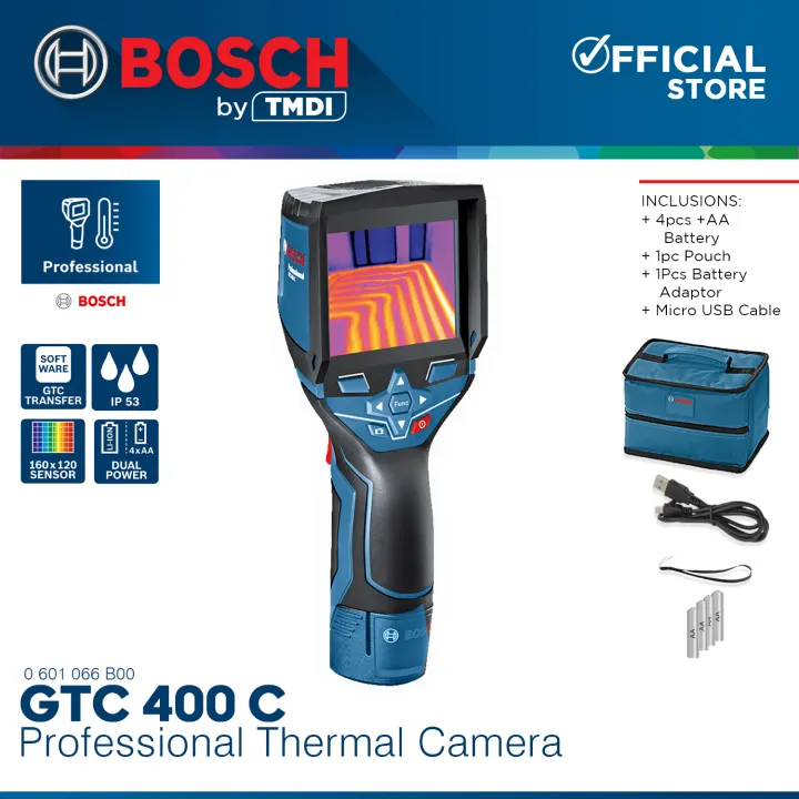 BOSCH Professional Thermal Camera Infrared Scanner Temperature Detector ...