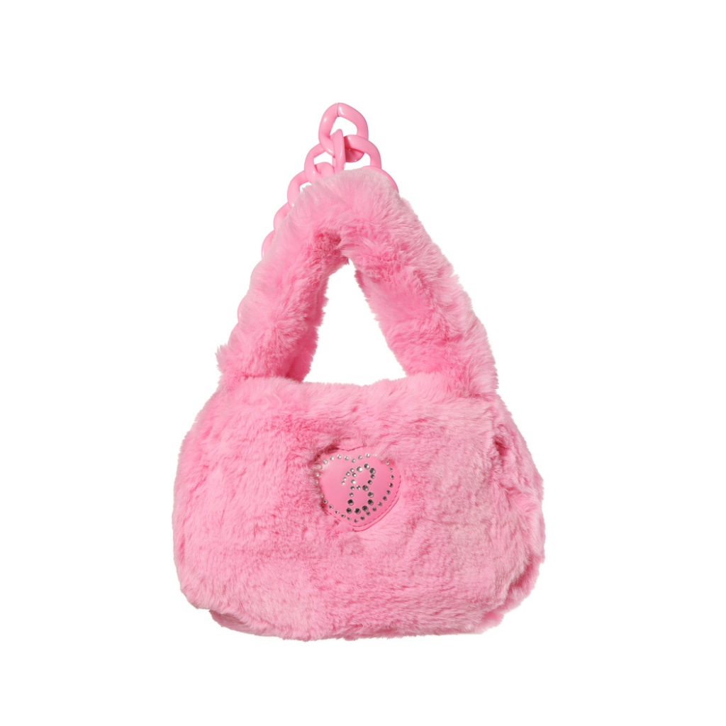 MINISO Fancy Barbie Collection Plush Handbag( Pink) | Shopee Philippines