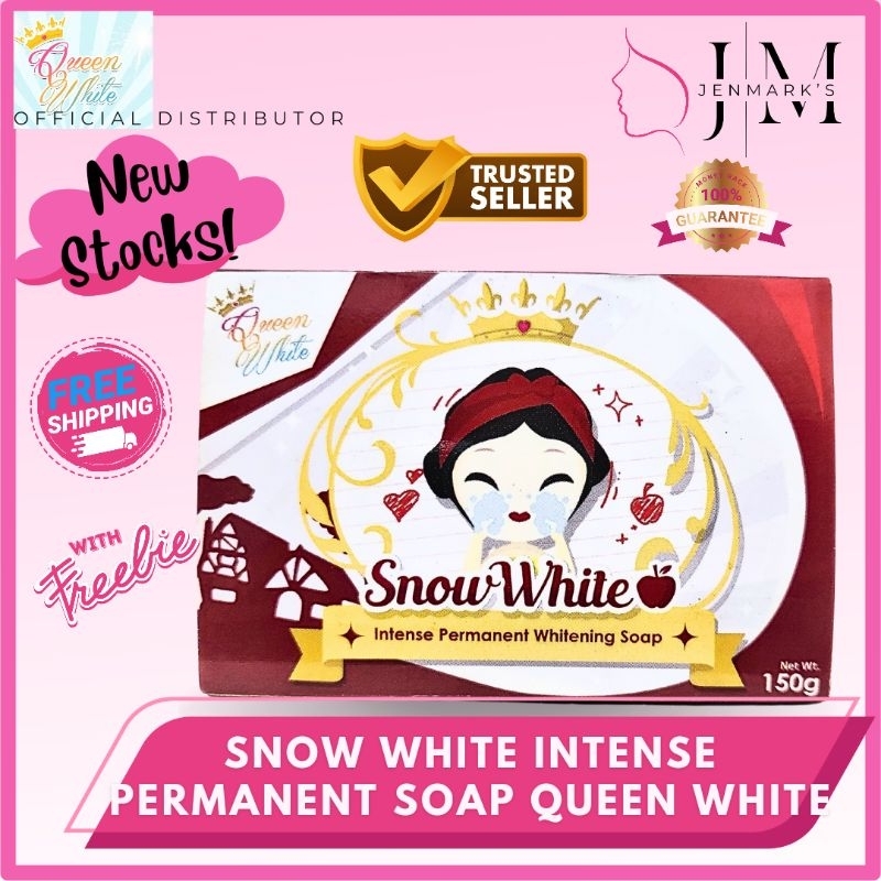 SNOW WHITE Intense Permanent Whitening Soap Queen White | Shopee ...