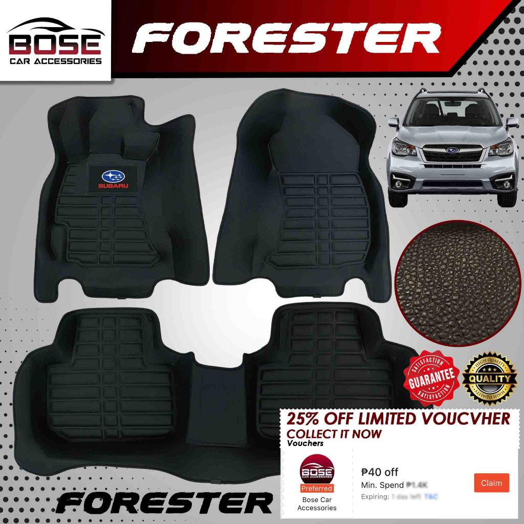 5D / 5D Diamond / Subaru Forester 2008 - 2018 Year Model Deep Dish ...