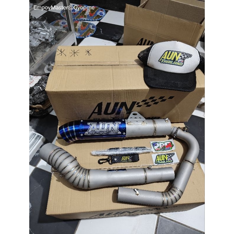 AUN pipe 2024 Raider Sniper Rs Wave Xrm Aerox Nmax Mio sporty fino ...