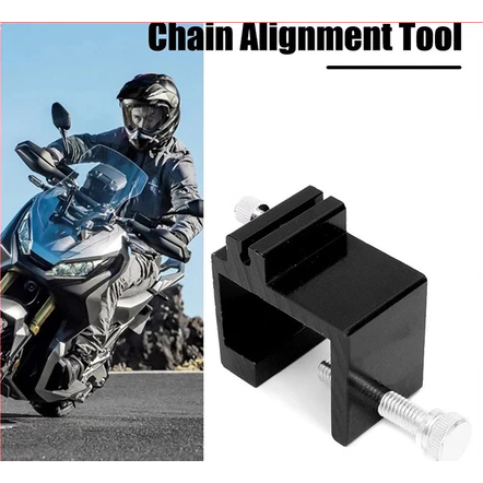 Motorcycle Heavy Duty Chain Alignment Tool Chain Adjuster for ...