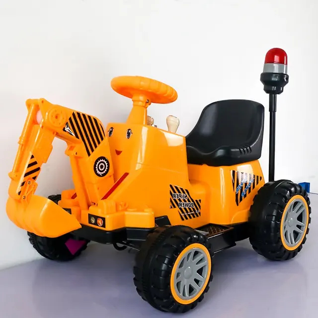 AAKids#999 Excavator Backhoe Digger Grabber Ride On Toy Car for Kids ...