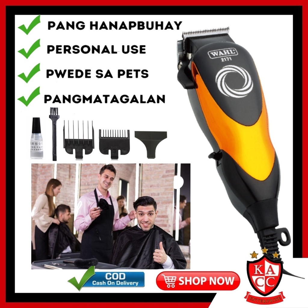 Men's Hair Clipper Professional Heavy Duty Hair Clipper Complete Set ...