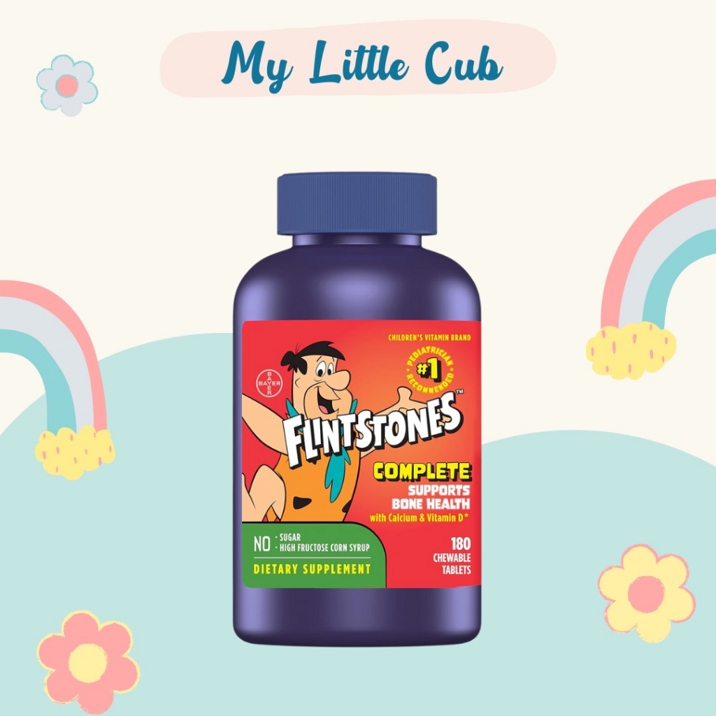 Flintstones Complete Chewable Kids Vitamins, Multivitamin for Kids ages ...
