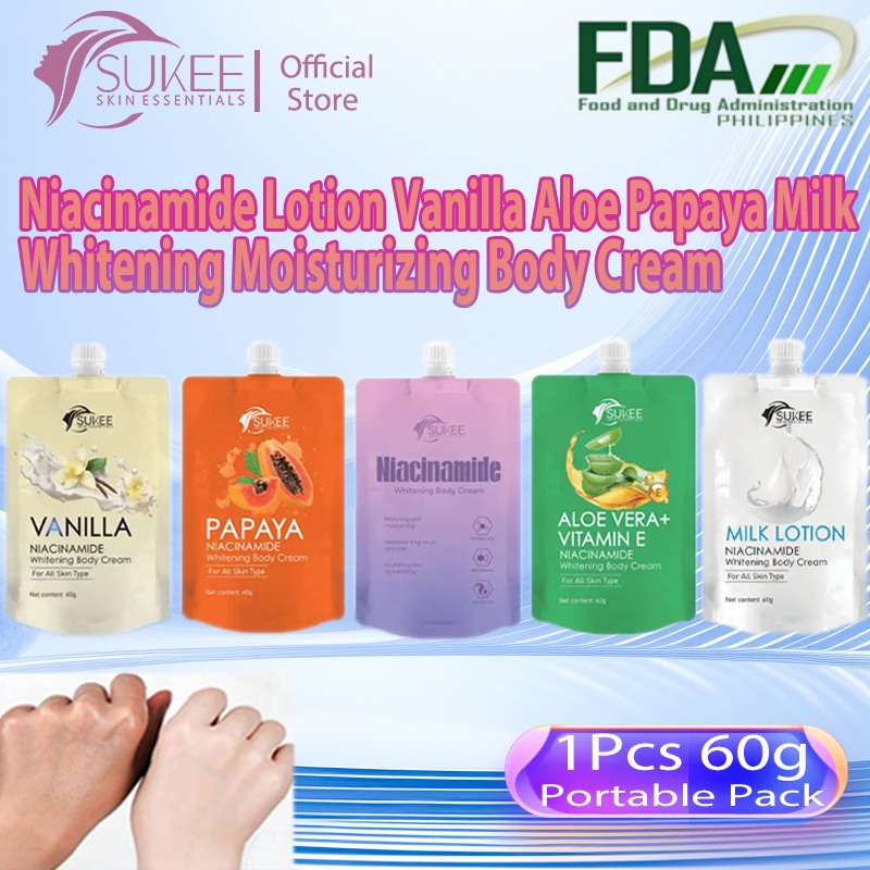 Sukee Niacinamide Lotion Whitening Body Cream Improve Dark Skin All ...