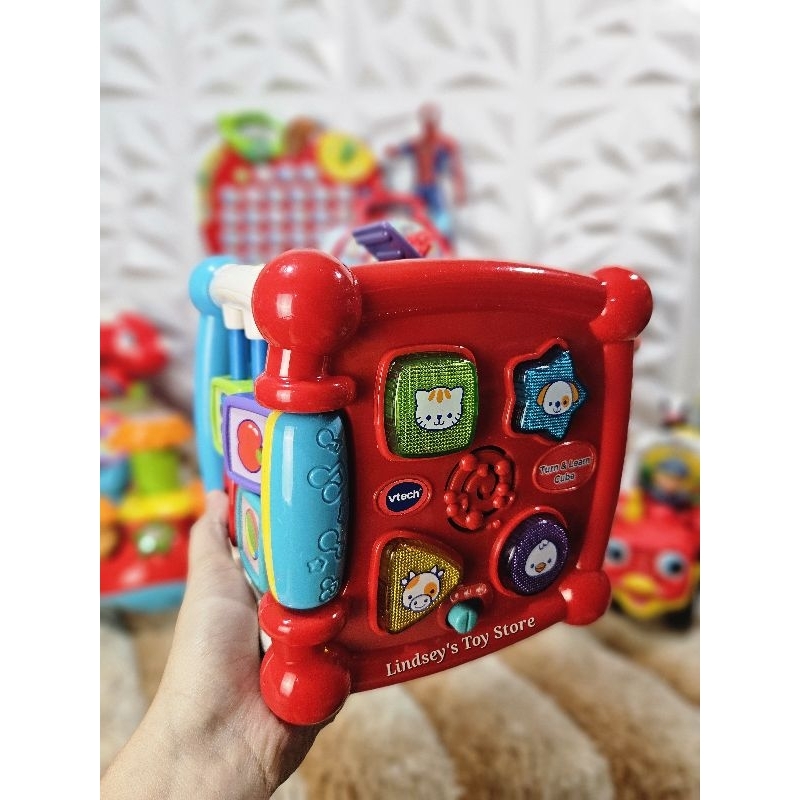 VTech Busy Learners Activity Cube | Shopee Philippines
