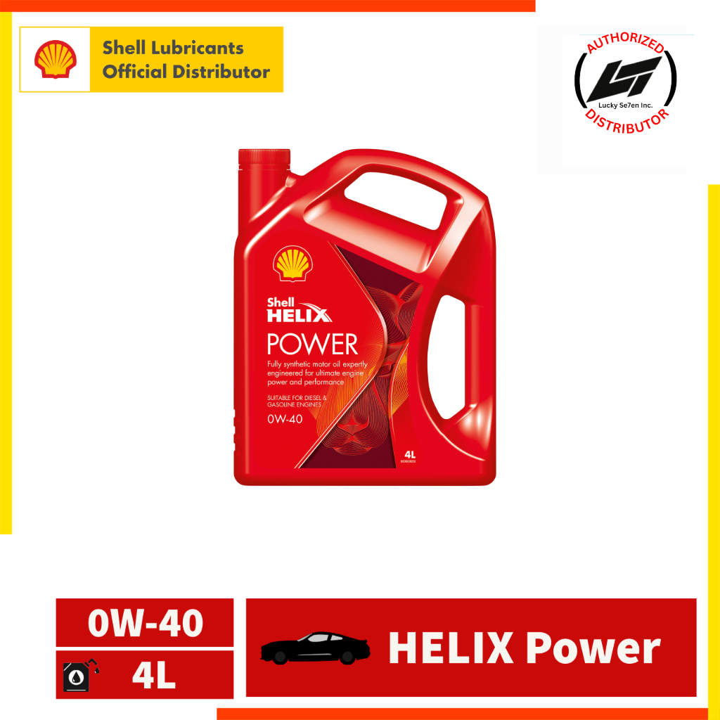 Shell Helix Power 0W-40 4L | Shopee Philippines