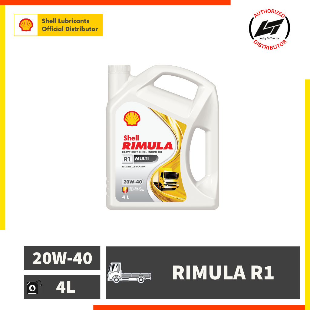 Shell Rimula R1 20W-40 4L | Shopee Philippines