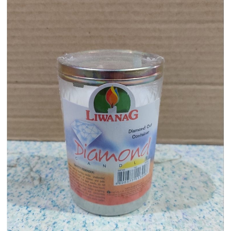 Liwanag Diamond Candle White | Shopee Philippines