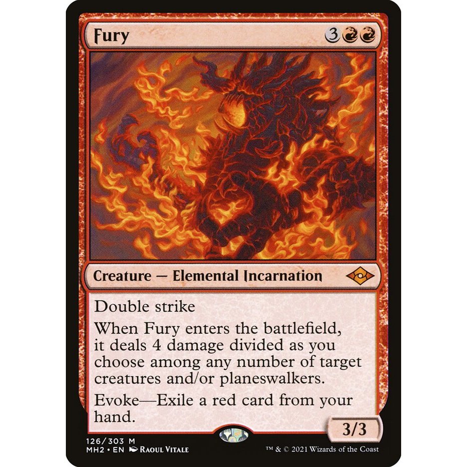 MTG Magic: The Gathering - Fury MH2 | Shopee Philippines