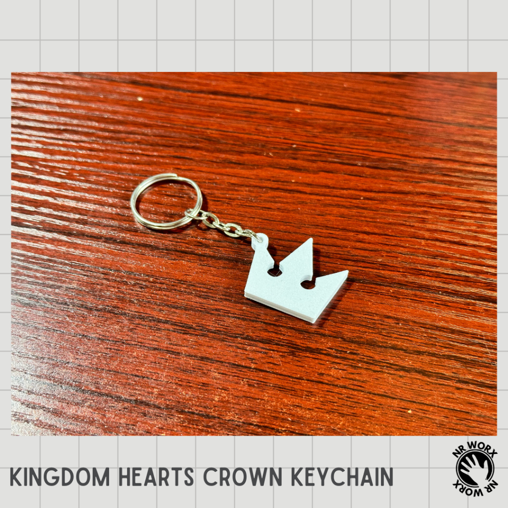 Kingdom Hearts Crown Keychain 3DP | Shopee Philippines