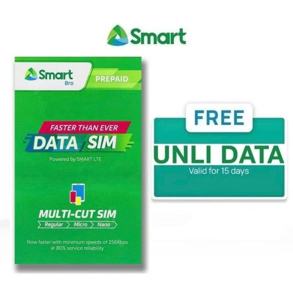 Smart 15 days unli data sim for phone or pocket wifi 5G brand new 2026 ...