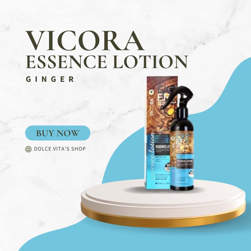 Vicora Essence Lotion (Ginger) | Shopee Philippines