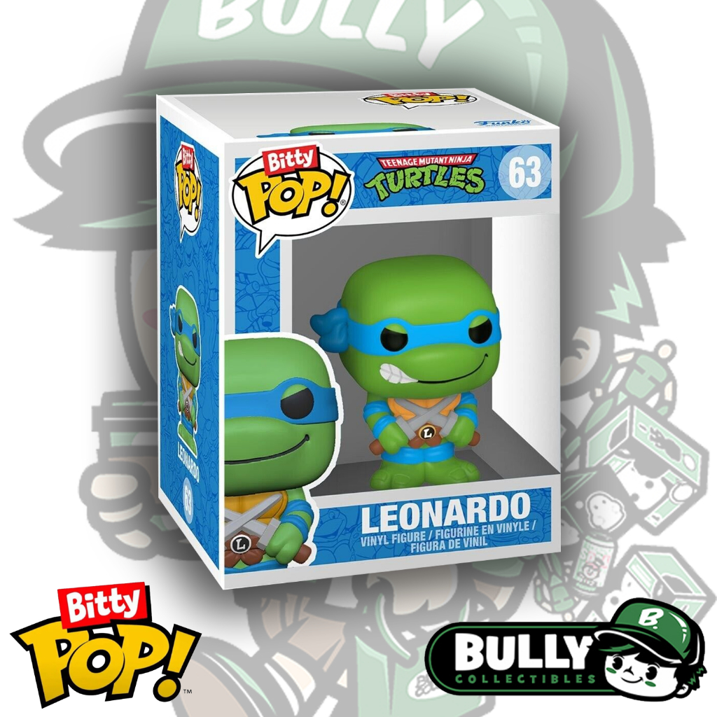 Funko Bitty POP! Teenage Mutant Ninja Turtles - Leonardo 63 (Loose ...