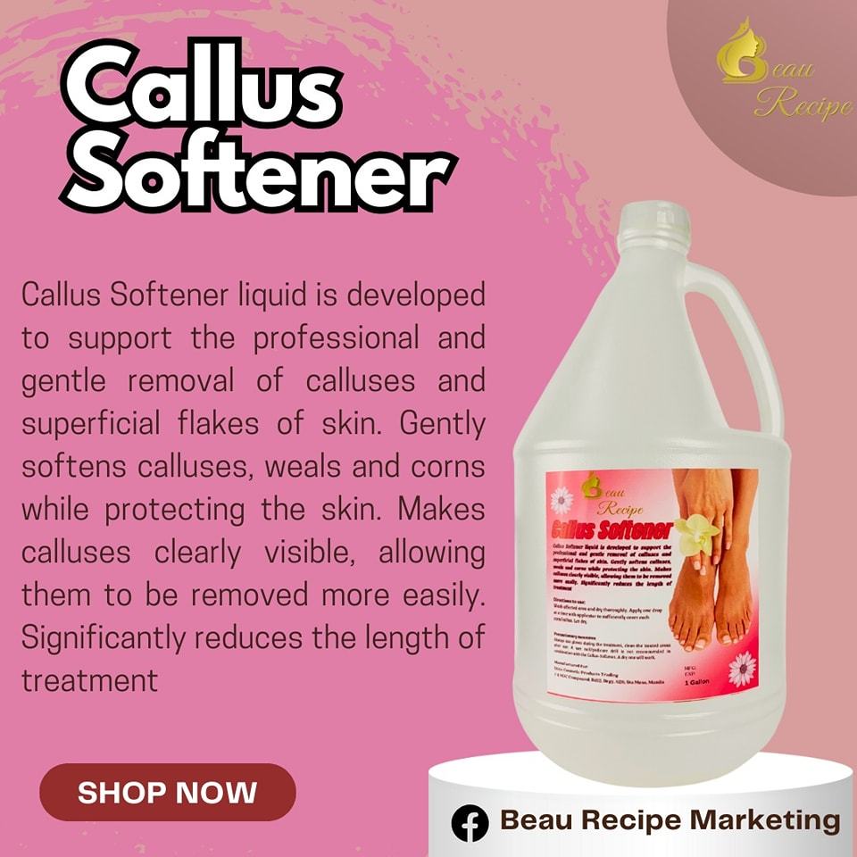 Callus Softener Gallon | Shopee Philippines