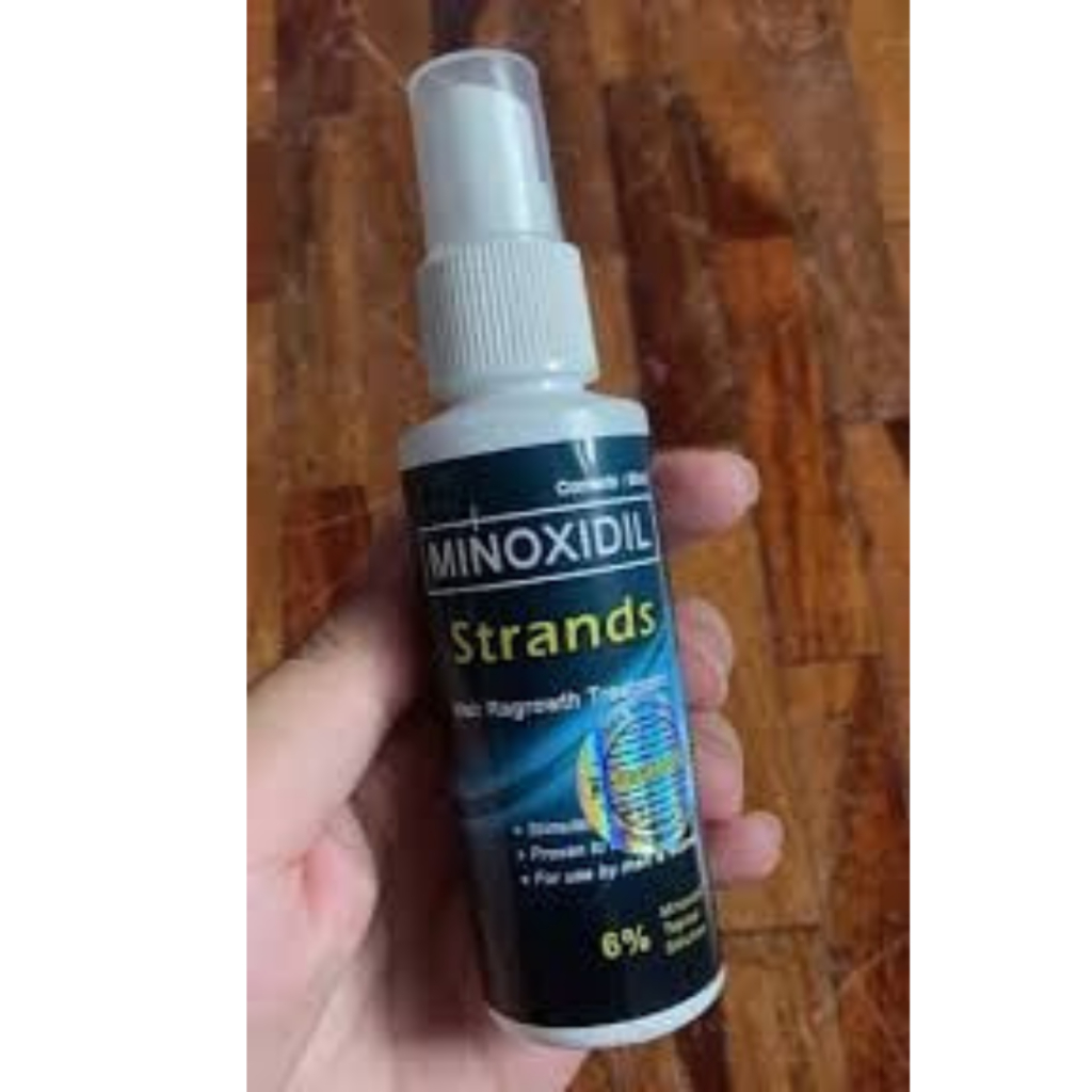 Authentic Minoxidil Strands 6% Minoxidil Topical Solution Hair Grower ...