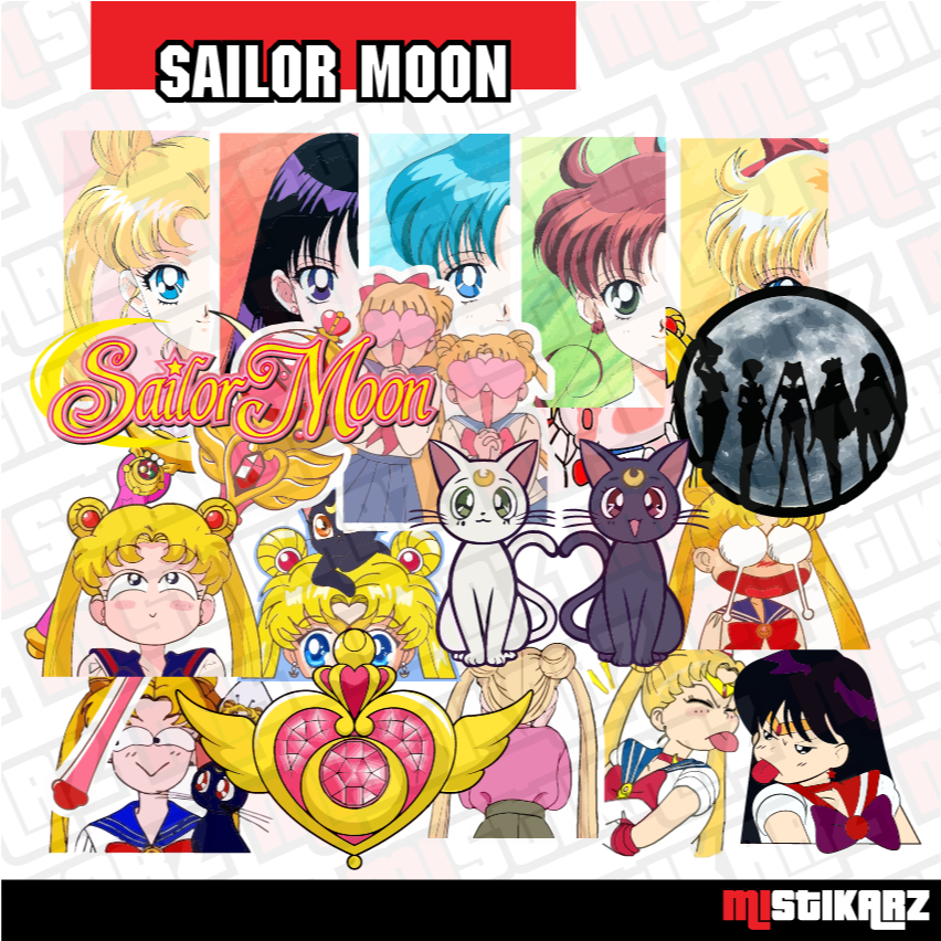 Sailor Moon -Vinyl Waterproof Sticker | Shopee Philippines