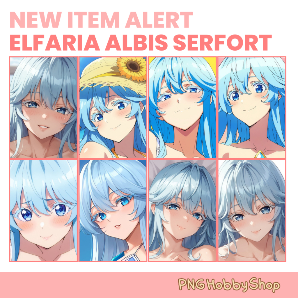 Elfaria Albis Serfort Wisteria Wand and Sword Anime Photocard and ...