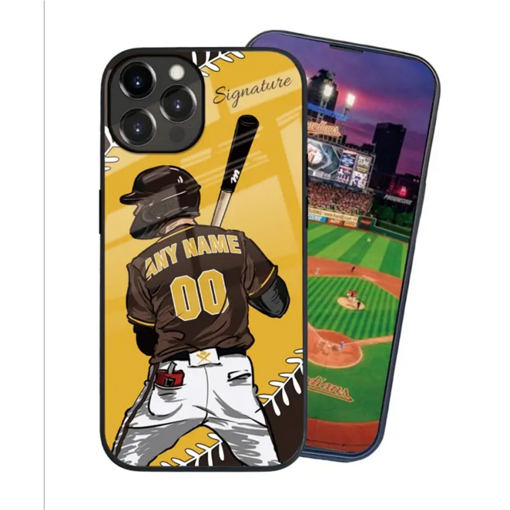 Custom Baseball Jersey Phone Case for iPhone with Name and Number ...