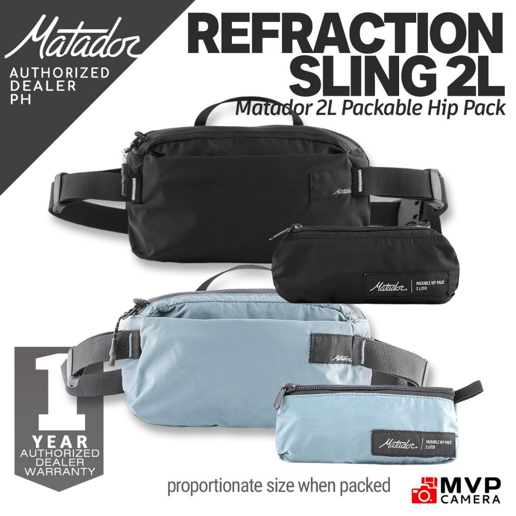 MATADOR Refraction Sling 2L Packable Compact Small Splashproof MVP ...