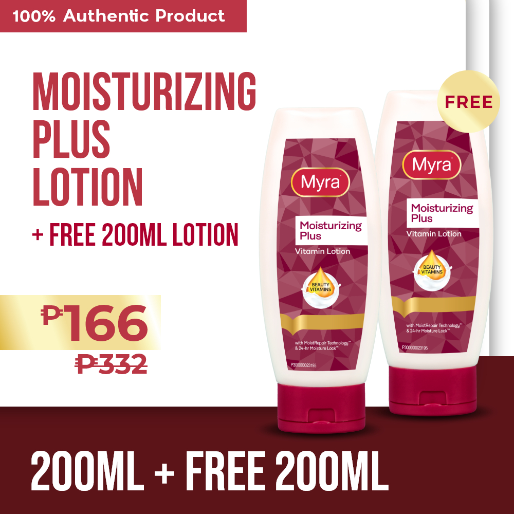 BUY 1 TAKE 1 Myra Moisturizing Plus Lotion 200ml | Shopee Philippines
