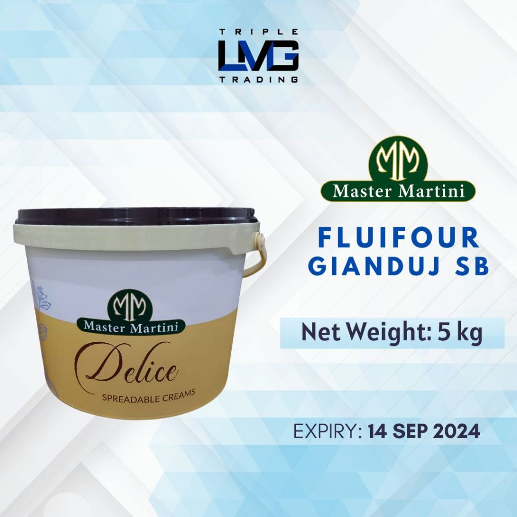 MASTER MARTINI DELICE SPREADABLE CREAM (FLUIFOUR GIANDUJ SB) 5KG ...