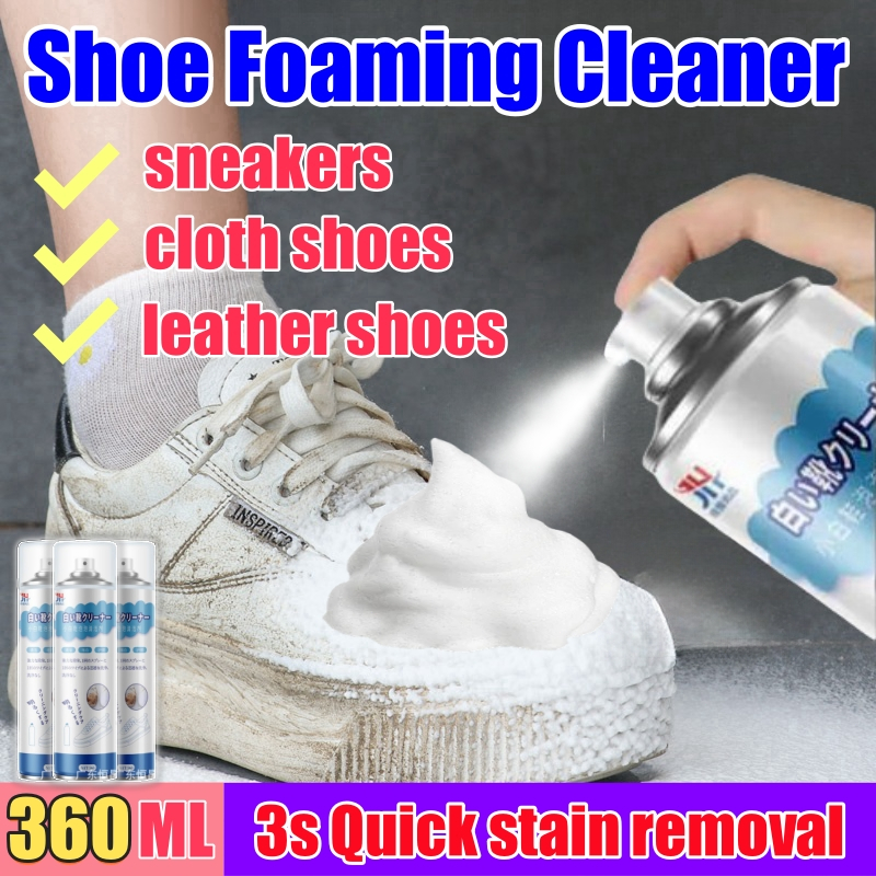 White Shoes Foam Cleaner Shoe Cleaner For All Colors Shoe Stain Remover ...