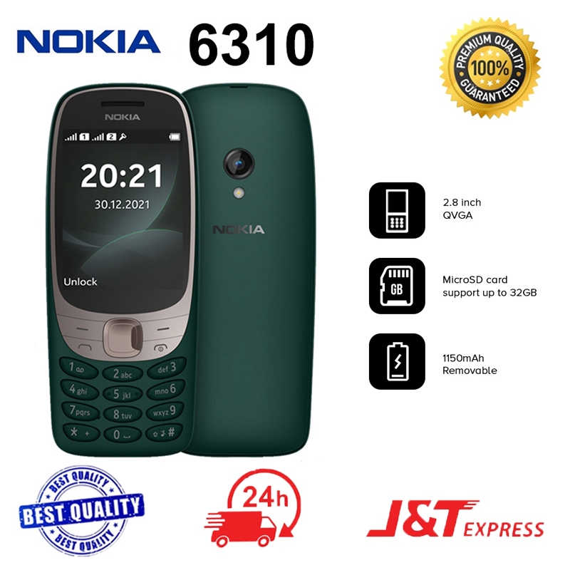 Dual SIM Nok 6310 keypad cellphone ORIGINAL Feature Phone Dual Standby ...