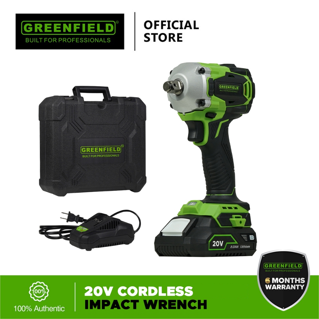 Greenfield Cordless Impact Wrench 20V - Power Tools/Home Improvement ...