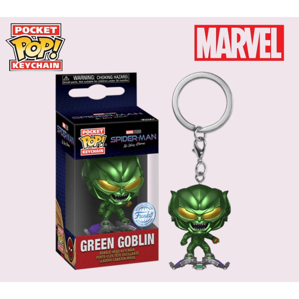 GREEN GOBLIN - SPIDERMAN Pocket Pop Keychain | Shopee Philippines
