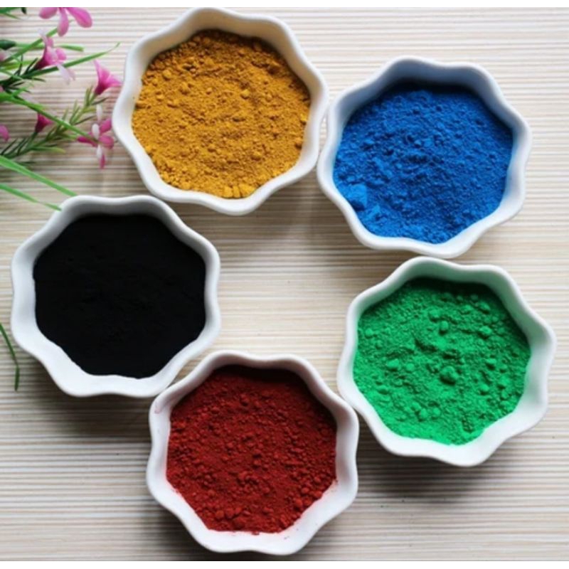 100grams high grade and tinting color iron oxide pigment trial pack ...