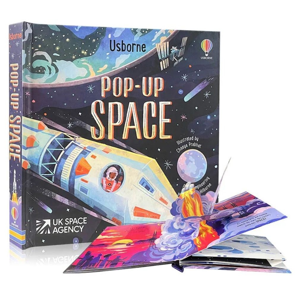 Ready Stock 3D Book Usborne Pop-Up Space English Education books for kids Story book | Shopee ...
