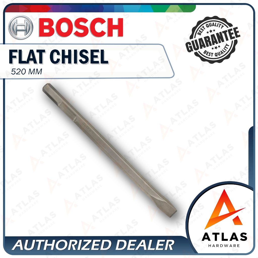 Bosch Flat Hex Chisel for GSH 27 520MM | Shopee Philippines