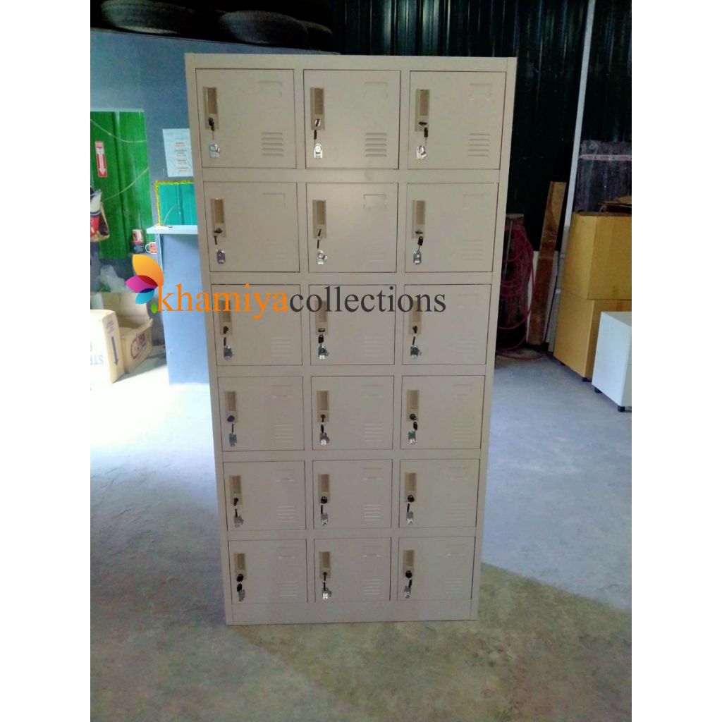 Metal Locker with keylock & padlock (Doors 2D,6D,9D,12D,15D,18D,24D,50D ...