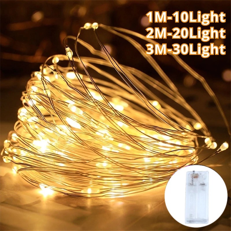 3M 2M 1M String Lights Fairy Lights Waterproof Christmas Led Party ...