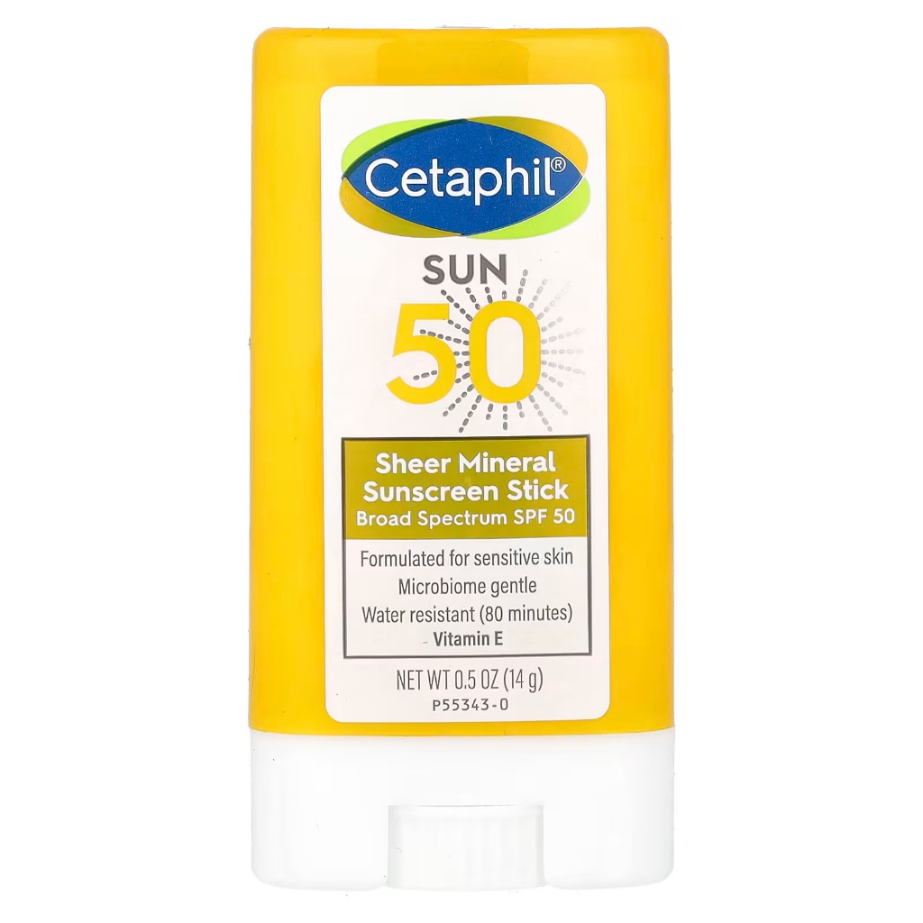 Cetaphil, Sheer Mineral Sunscreen Stick, SPF 50 14 g | Shopee Philippines