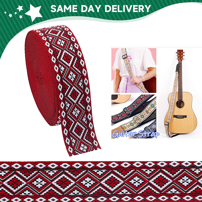 10yards Ethnic Jacquard Ribbon 7M Boho Lace Woven Fabric Ribbons for ...