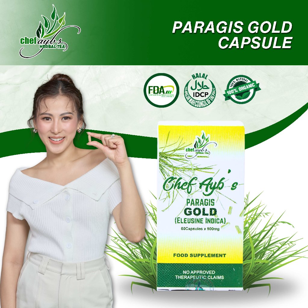 Chef Ayb's Paragis Gold Capsule 900mg | Shopee Philippines